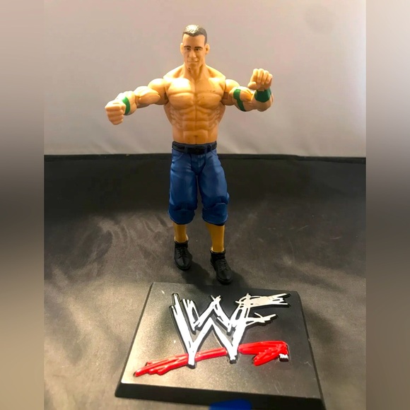 WWE | Toys | Wwe Wrestling John Cena Green Arm Bands 7 Action Figure 22 ...